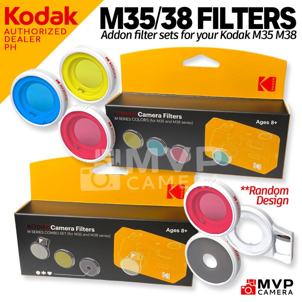 KODAK M35 M38 Special Filters and Combo Selphie Mirror and Effect Set Random MVP CAMERA | Shopee ...