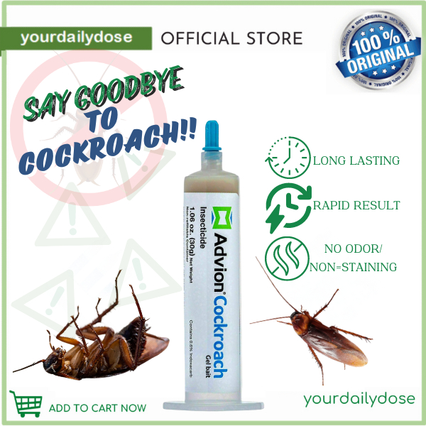 Advion Cockroach Gel Bait 30 grams | Shopee Philippines