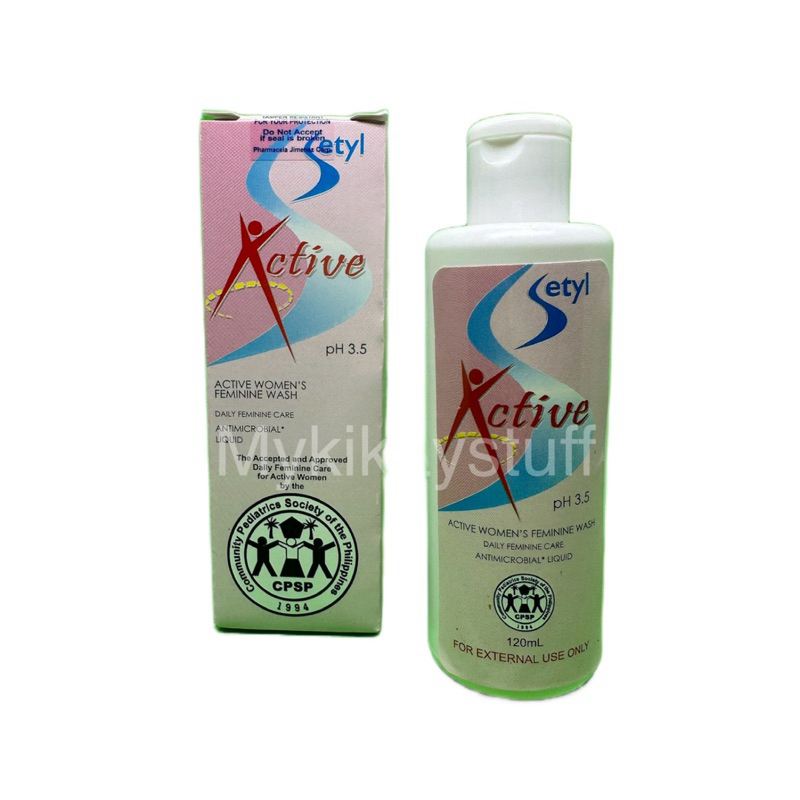 SETYL Active (120ml) Feminine Wash | Shopee Philippines
