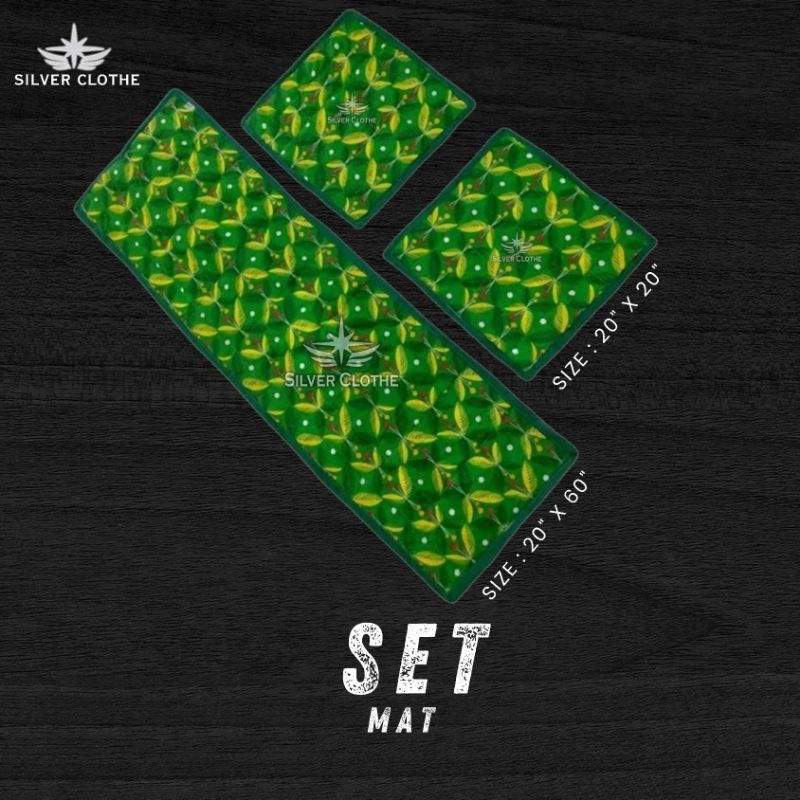SET MAT (3 PCS SALA SET MAT) | Shopee Philippines