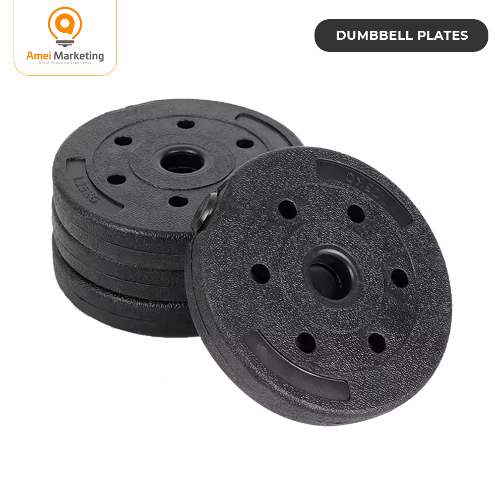 AMEI Barbell Counterweight Plates Weight Lifting, Gym Dumbbell Plates ...