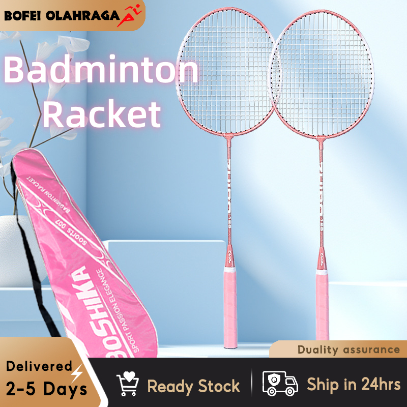 Bofei Racket Badminton Set Original Couple Alloy Split Racket Student ...