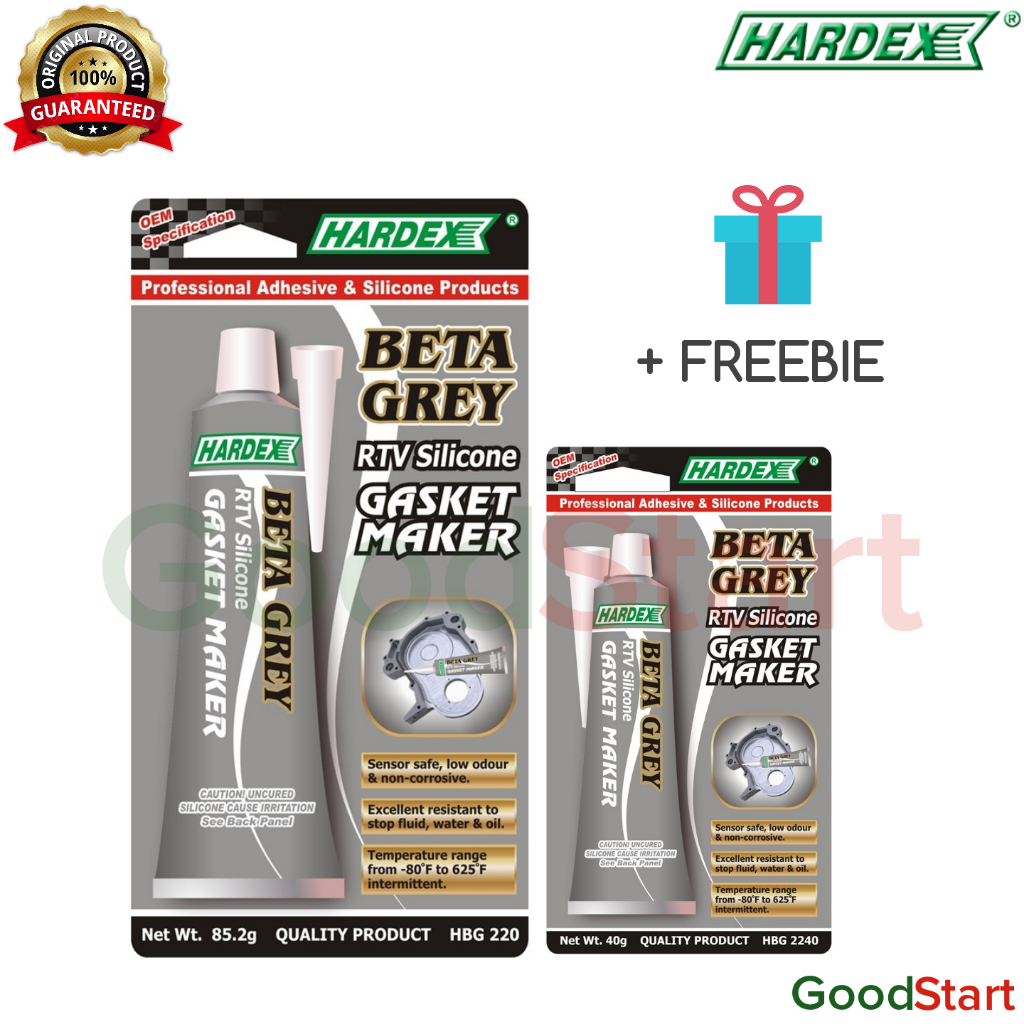 HARDEX BETA GREY RTV SILICONE GASKET MAKER | Shopee Philippines