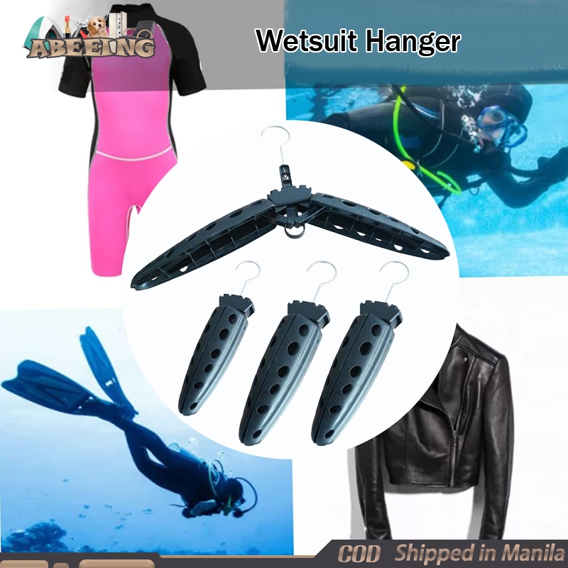 Wetsuit Hanger Diving Accessory Folding Vented Hanger | Shopee Philippines