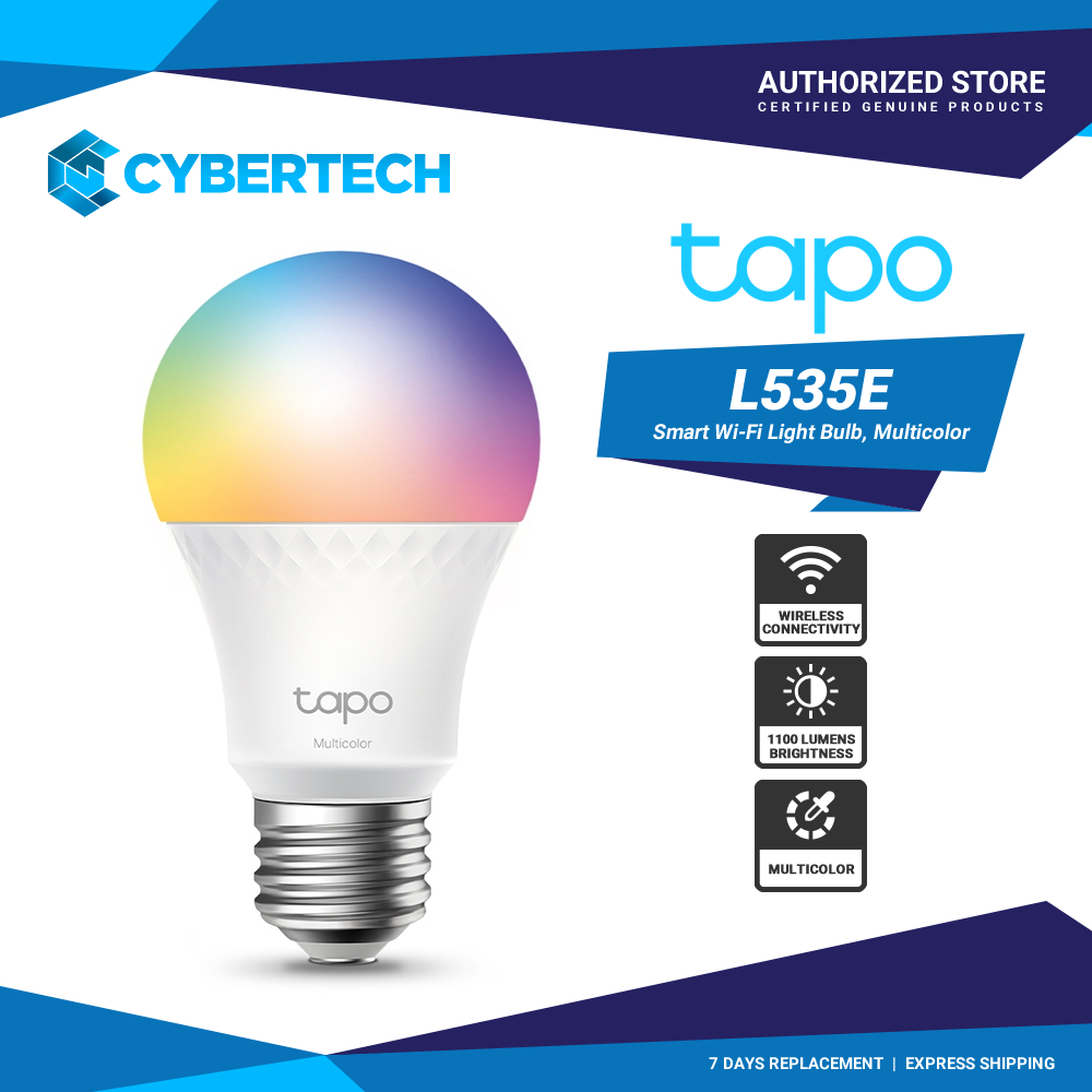 TP-link Tapo L535E Smart WiFi Light Bulb, Multicolor | Shopee Philippines