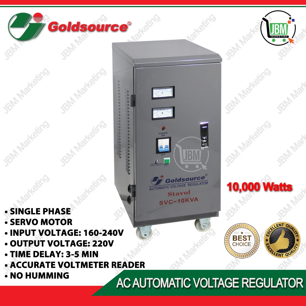 Goldsource AVR Automatic Voltage Regulator Power Supply Servo Motor ...