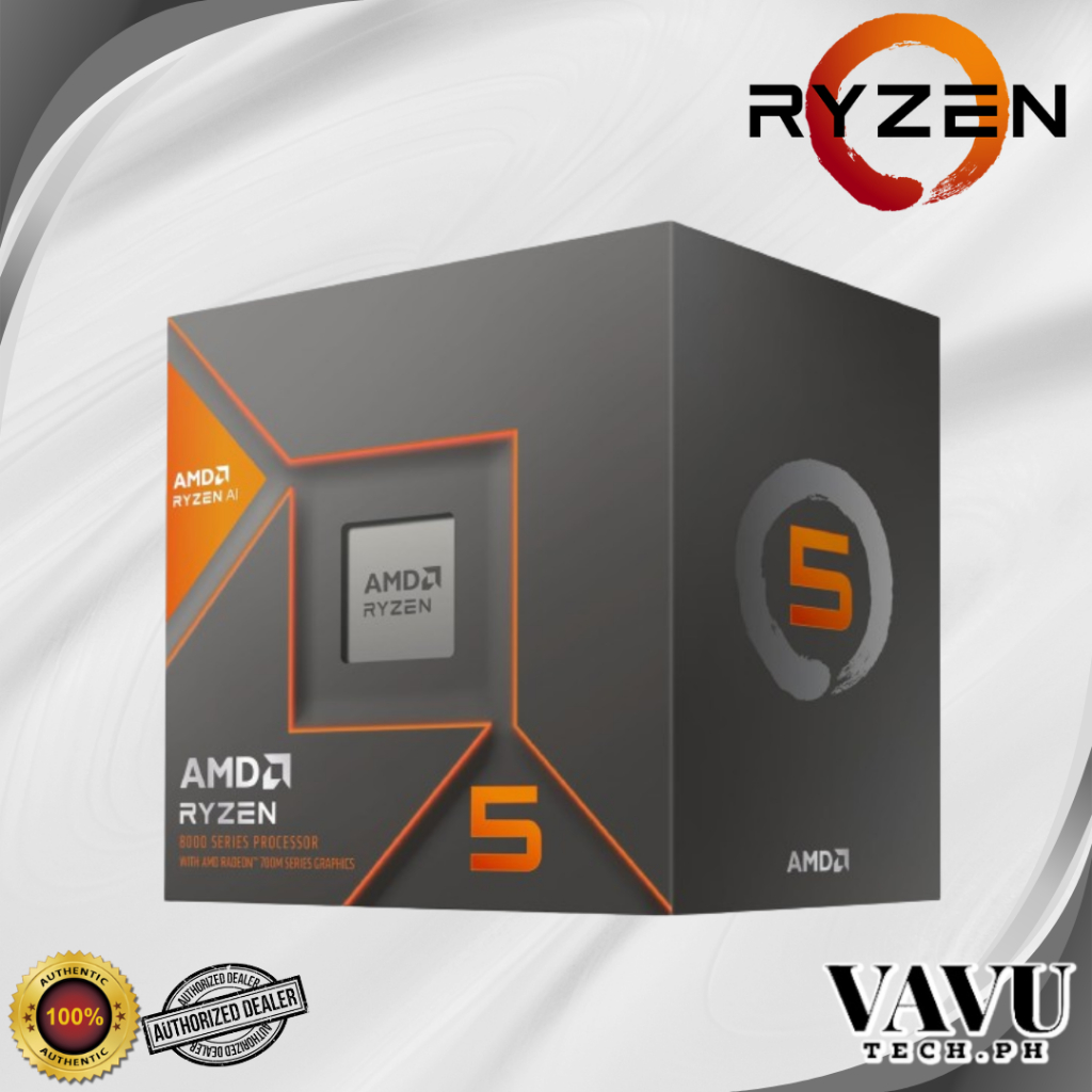 AMD Ryzen 5 8500G 6 Core /12 Thread AM5 APU w/ Integrated Graphics ...