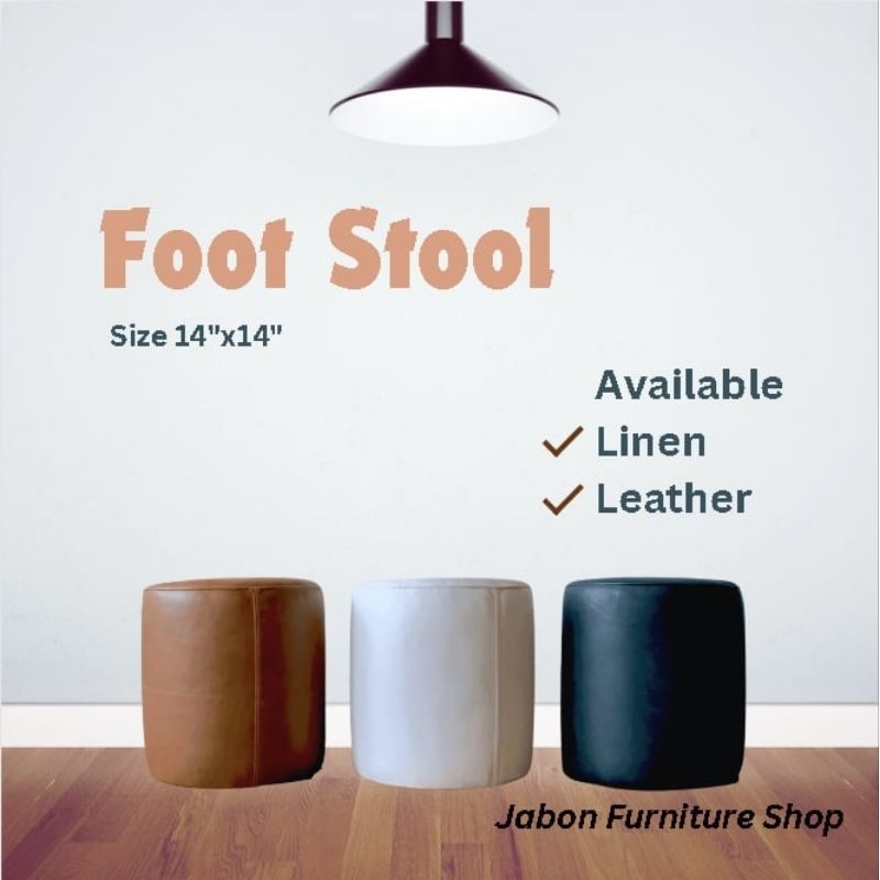JF Foot Stool for Foot rest for living room uratex foam elegant ...