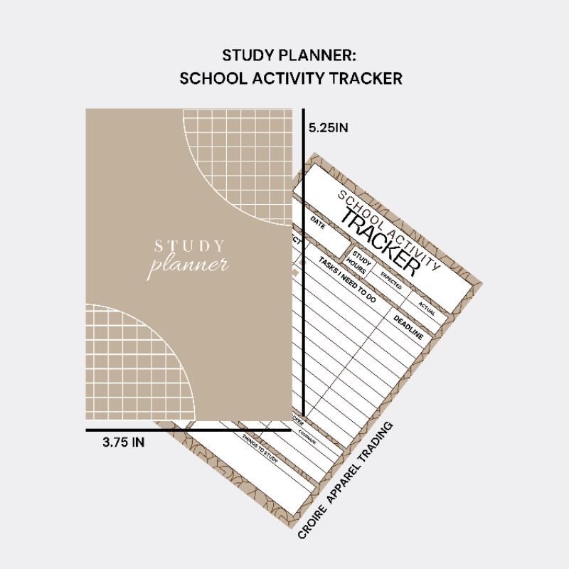 Study Planner for Students| Activity Tracker | Shopee Philippines