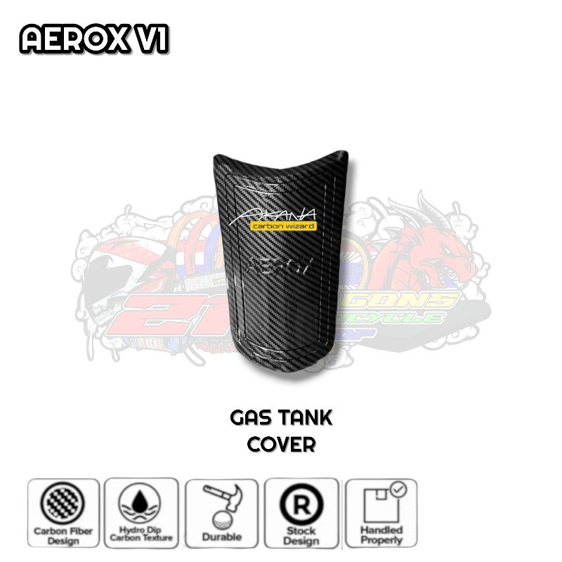 NEW!! Yamaha Aerox v1 hydro dip carbon gas tank | Shopee Philippines