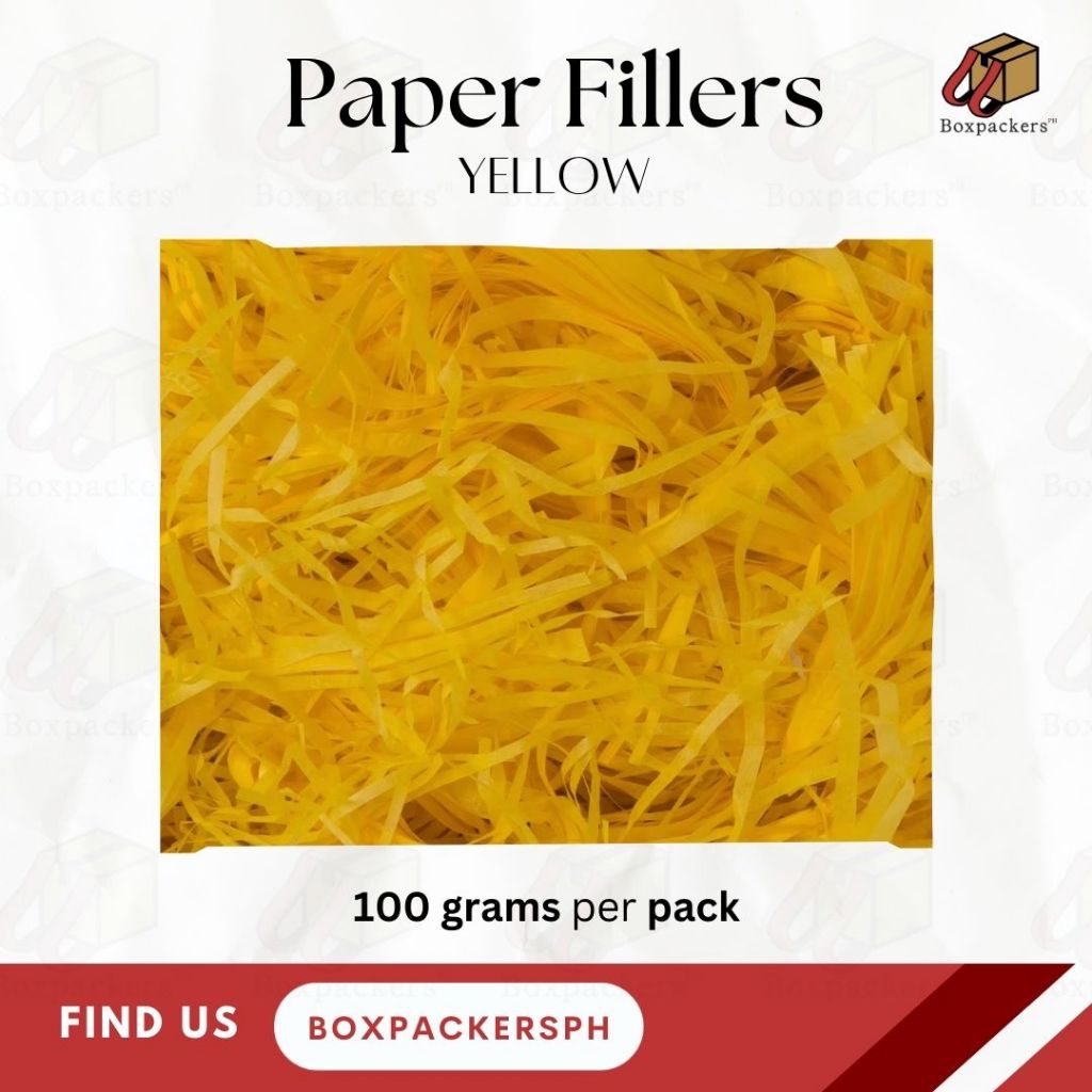 Colorful Shredded Paper Fillers 100g BOXPACKERS PH Kraft Paper CHEAPEST ...