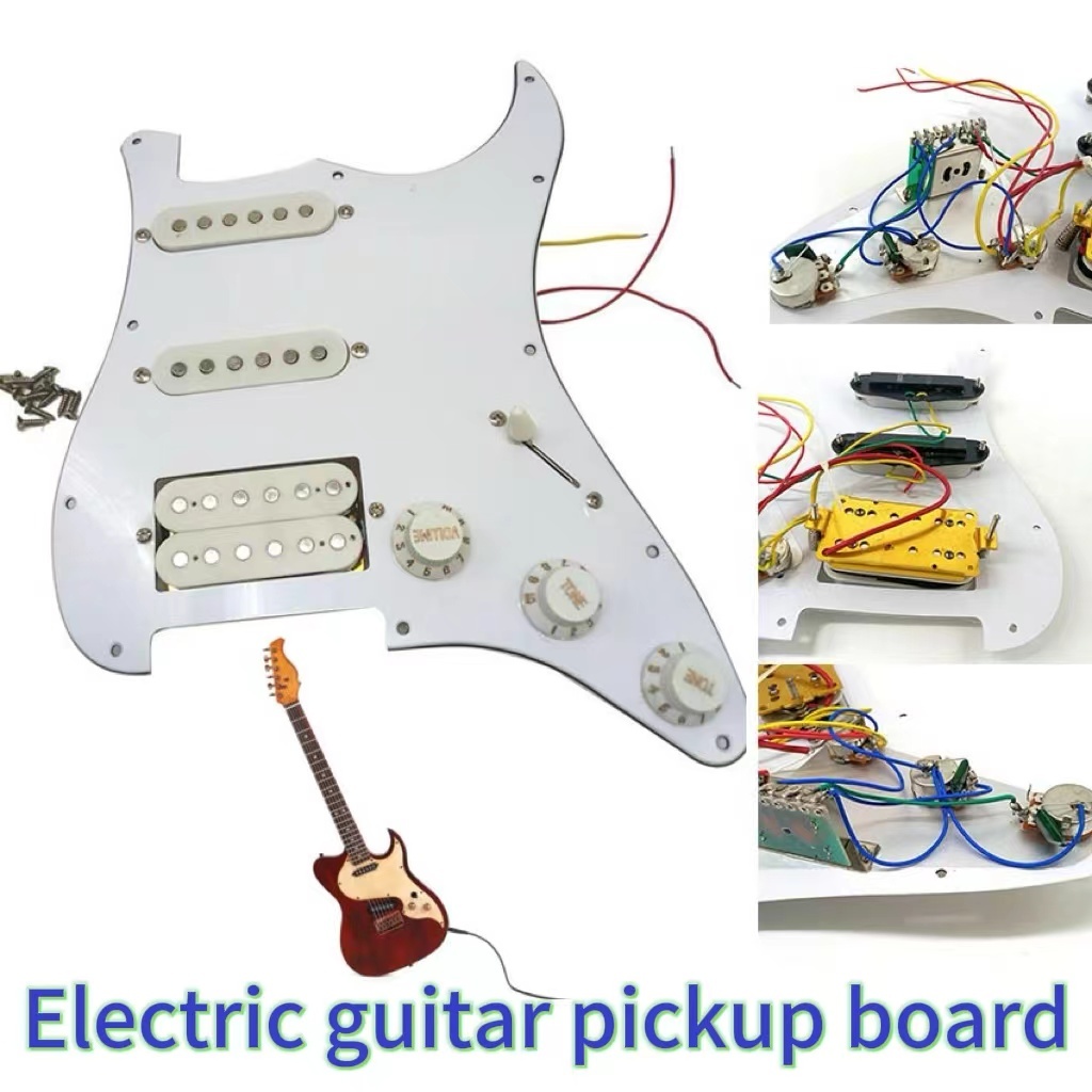 Electric Guitar Soundboard loaded Pickup ST Accessories (white ...