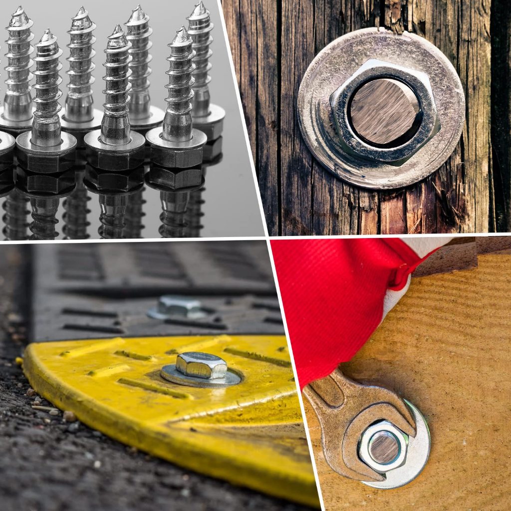 (50 PCS) Flat Washer Stainless Steel 3mm 4mm 5mm 6mm 8mm 10mm 12mm 14mm ...