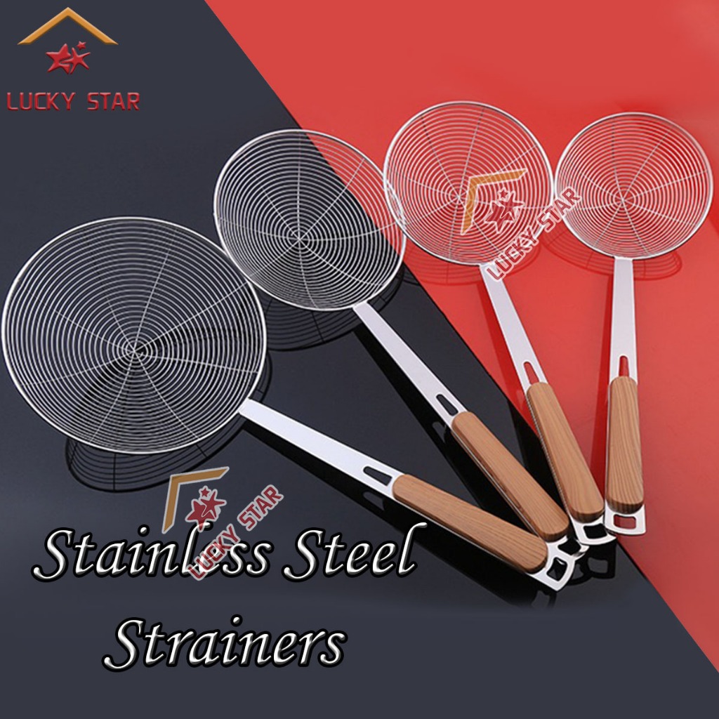 High Quality Wire Strainer Stainless Steel Long Handle Kitchen Strainer ...