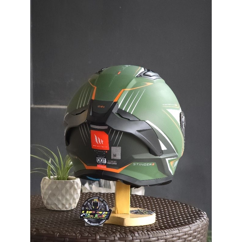 mt helmet stinger v2 single visor | Shopee Philippines