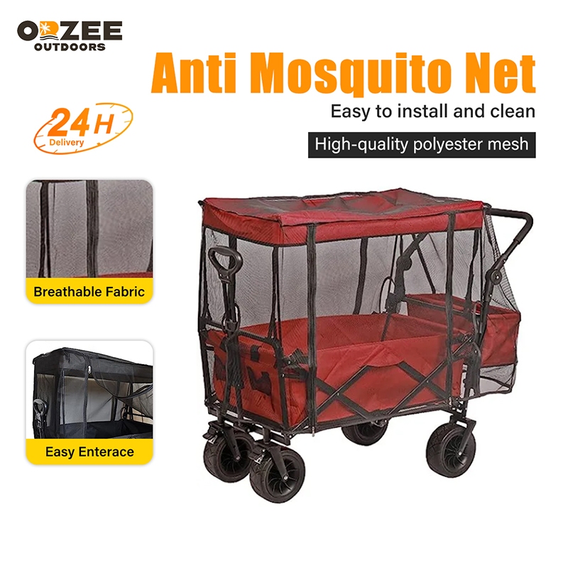 Outdoor Wagon Cart Accessories - Wagon Rain Cover Wagon Mosquito Net ...