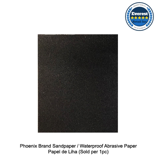Phoenix Brand Sandpaper / Waterproof Abrasive Paper / Papel de Liha ...
