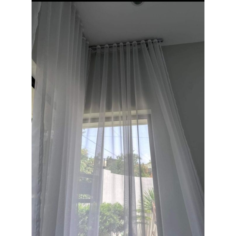 ONHAND sheer white/linen white.5ft 6ft 7ft 8ft 9ft 10ft Length(57"width ...