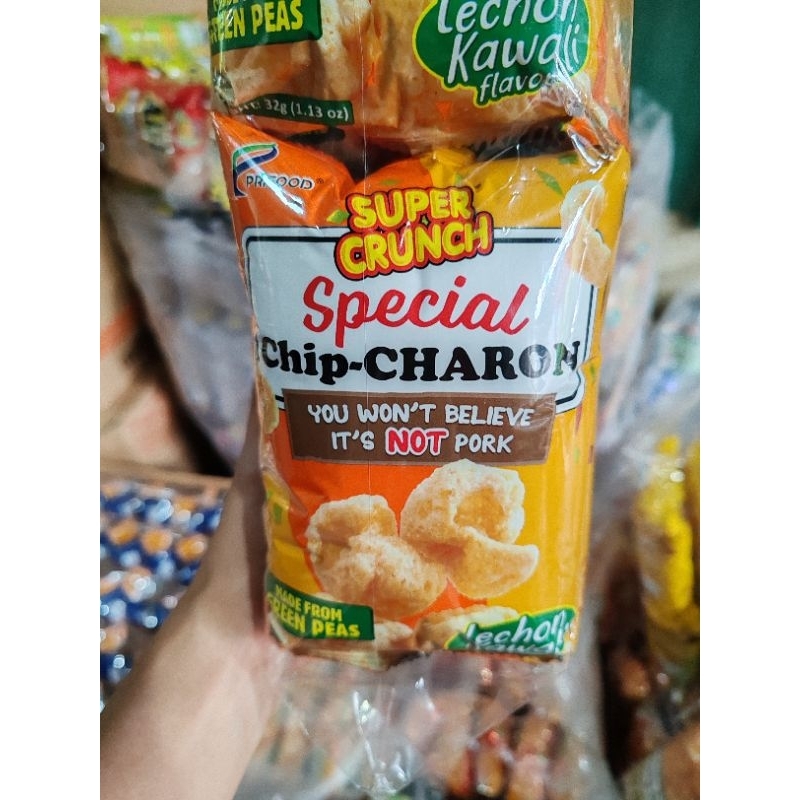 SUPER CRUNCH SPECIAL CHIP-CHARON 10 PCS PER PACK big size | Shopee ...