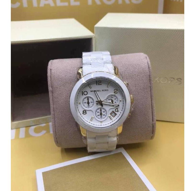 Authentic Quality MK Watch Runway MK5191 /MK5145 Rubber | Shopee ...
