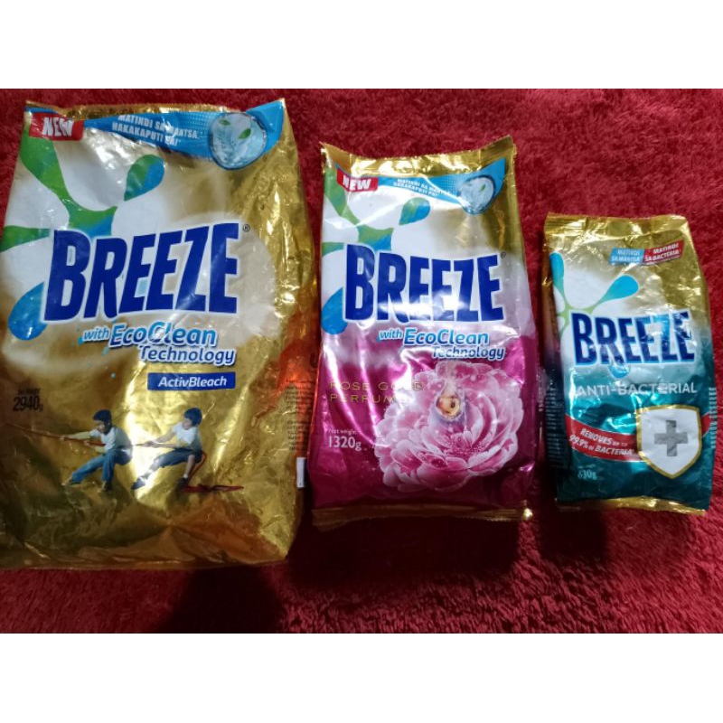 Breeze Powder Assorted Sizes and Scents | Shopee Philippines