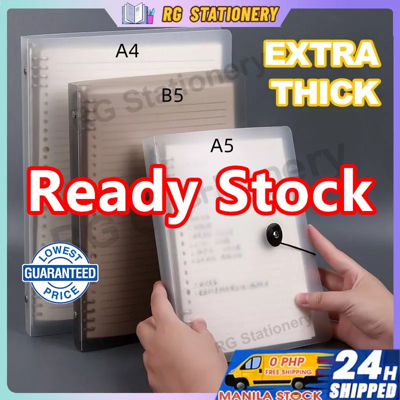 Binder Notebook A5/B5/A4 Refillable Binder refill notebook school ...