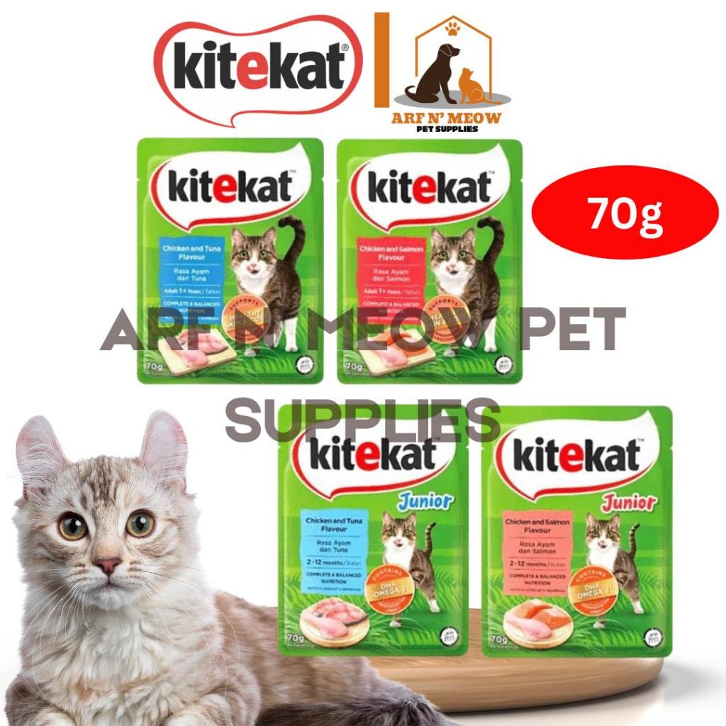 70g Kitekat Cat Wet Food Cats Snack Pouch | Shopee Philippines