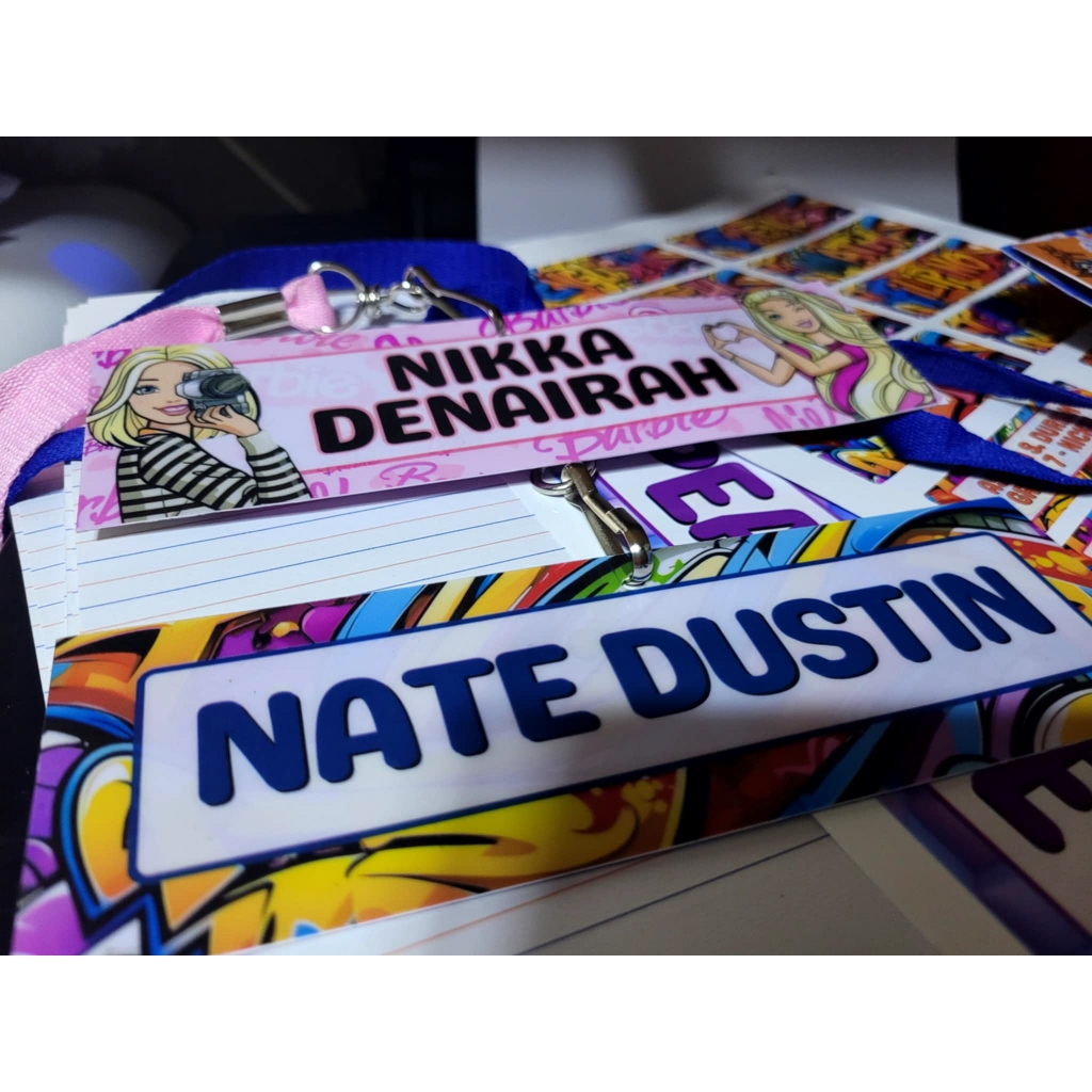 Personalized Laminated or PVC Name Plate with free ID LACE | Shopee ...