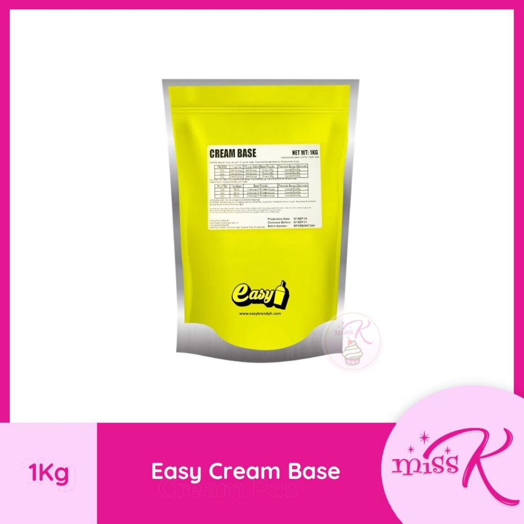 Easy Cream Base Powder for Milk Tea and other Beverages | Easy Brand ...