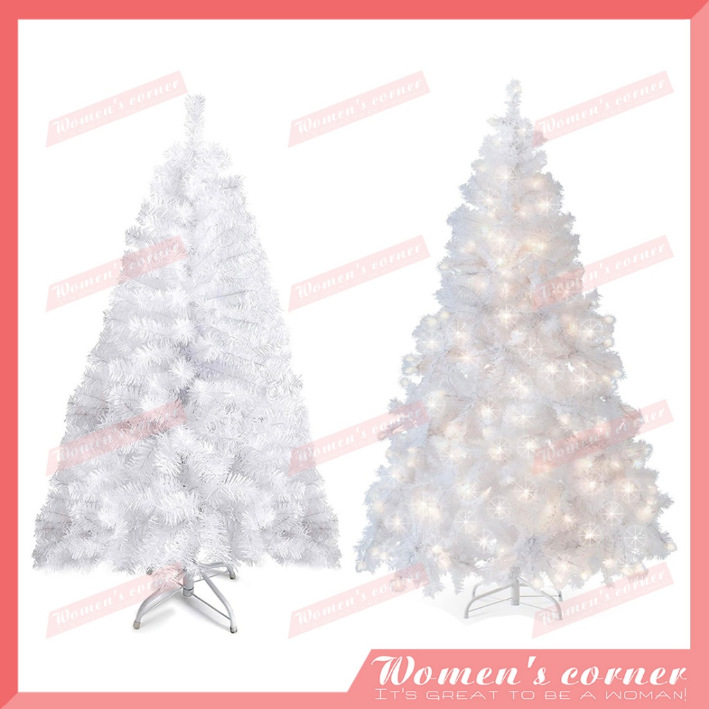 6FT 180cm White Christmas Tree Christmas decoration thick christmas ...