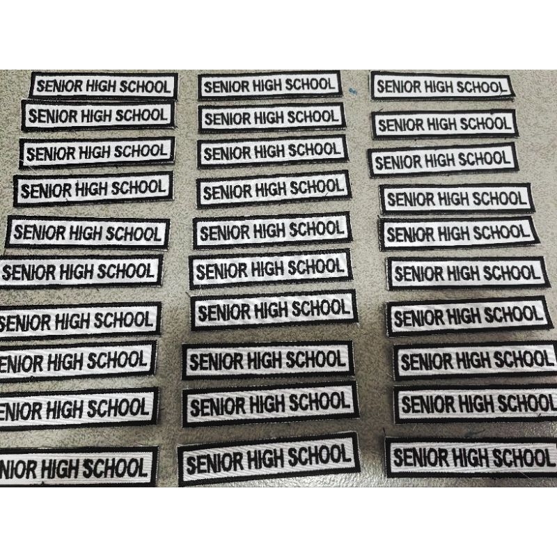 Senior High School Patch | Shopee Philippines