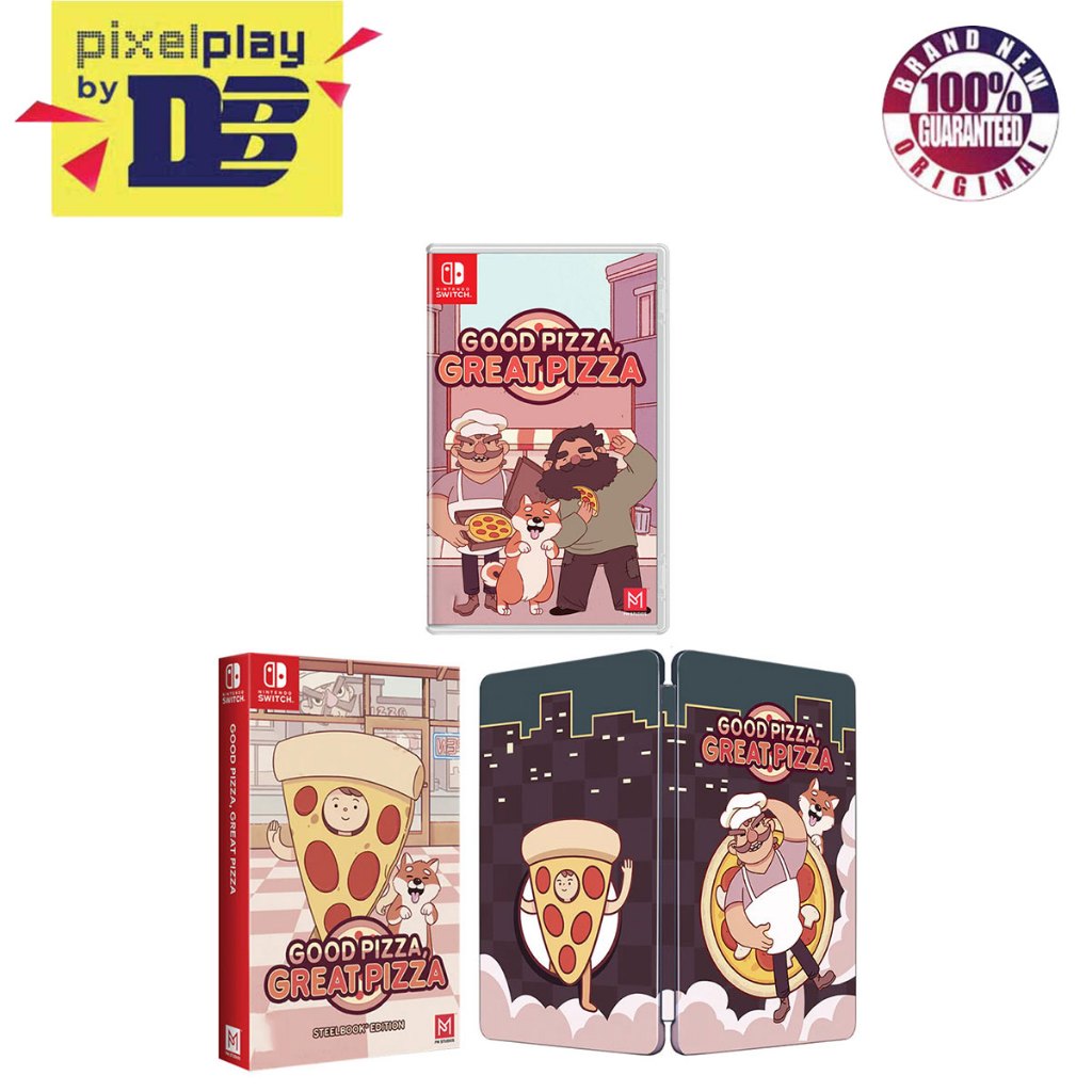Nintendo Switch Good Pizza Great Pizza Steelbook Edition (US) | Shopee ...