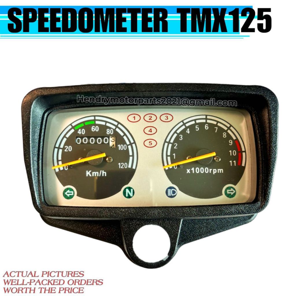 HDR HONDA TMX 125 / CG125 SPEEDOMETER MOTORCYCLE ACCESSORIES | Shopee ...