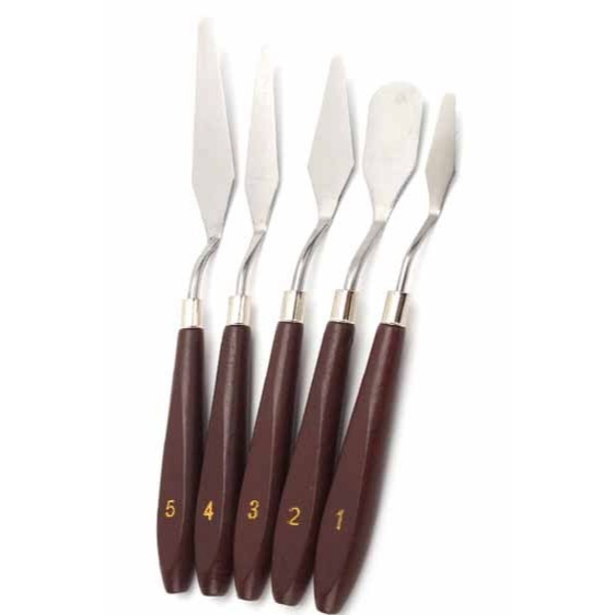 Artist Palette Knife Set 5pcs | Shopee Philippines