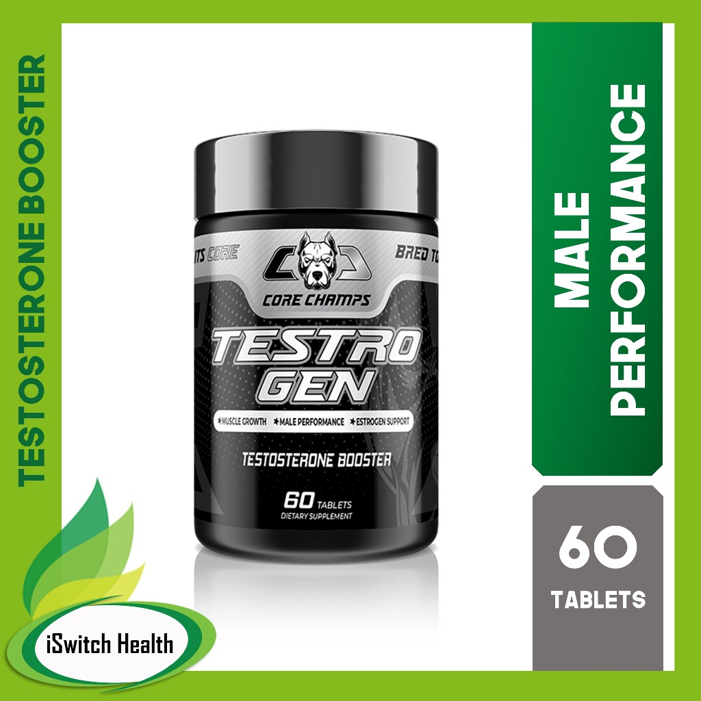 CORE CHAMPS TEST GEN BOOSTER - 60 TABLETS | Shopee Philippines