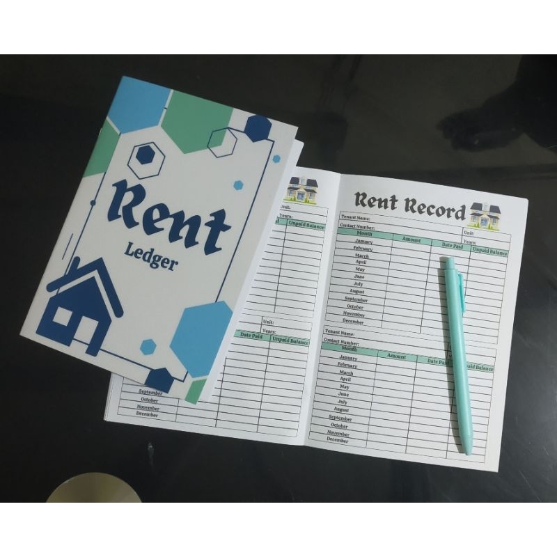 Rent Ledger/ Record Notebook | Shopee Philippines