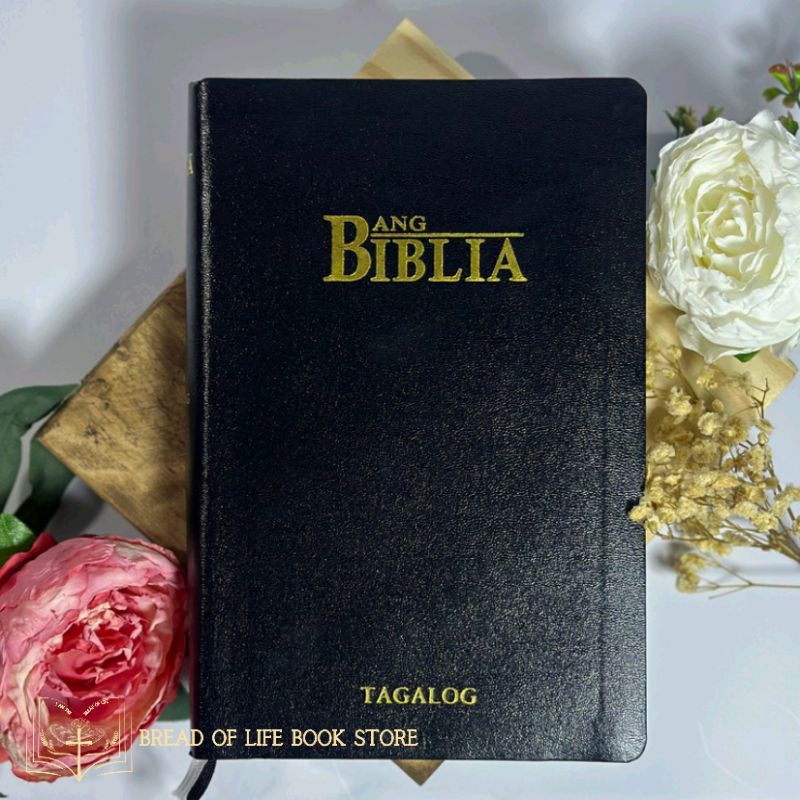 BIG SOFT LEATHER/HARD BOUND TAGALOG BIBLE WITH THUMB INDEX | TRANSLATED ...