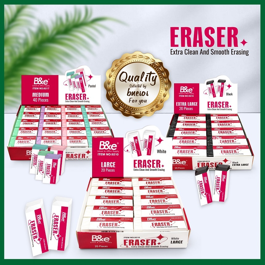 Bnesos Stationary School Supplies Eraser Non-Toxic | Shopee Philippines Bnesos Stationary School Supplies Eraser Non-Toxic | Shopee Philippines