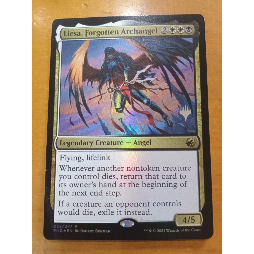 MTG Liesa, Forgotten Archangel Rare Innistrad: Midnight Hunt MID Magic ...