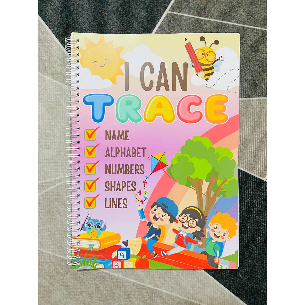 I CAN TRACE WORKBOOK, ACTIVITY BOOK FOR PRIMARY LEVEL | Shopee Philippines