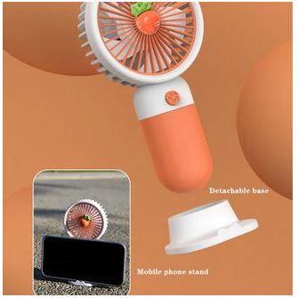 MINI FAN PORTABLE HANDHELD MINI STAND FAN DESKTOP COOLING OFFICE ...