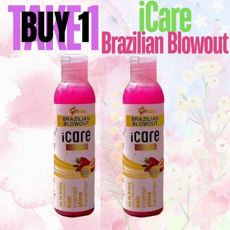 Buy1 Take1 icare Brazilian Blowout Hair Treatment G-skin | Shopee ...