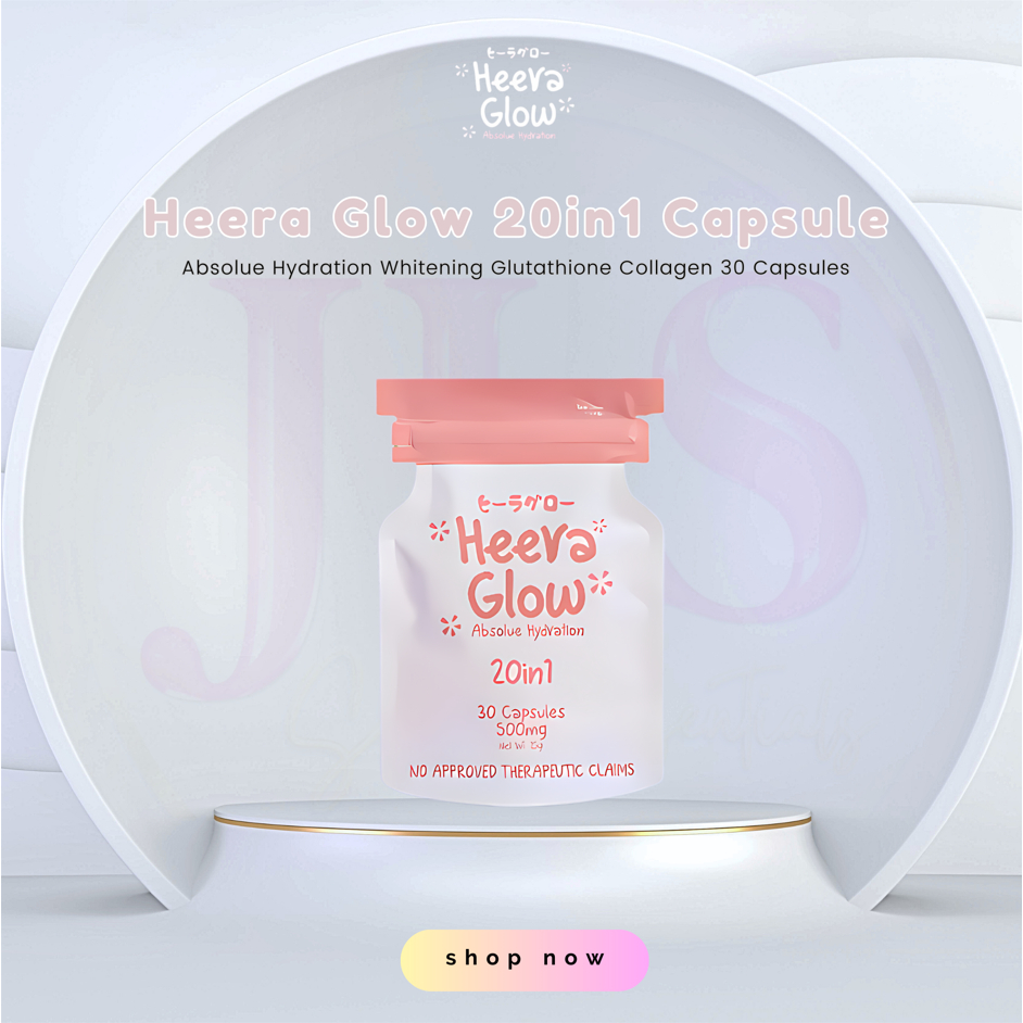 20 in 1 Heera Glow Absolue Hydration Whitening Glutathione Collagen 30 ...