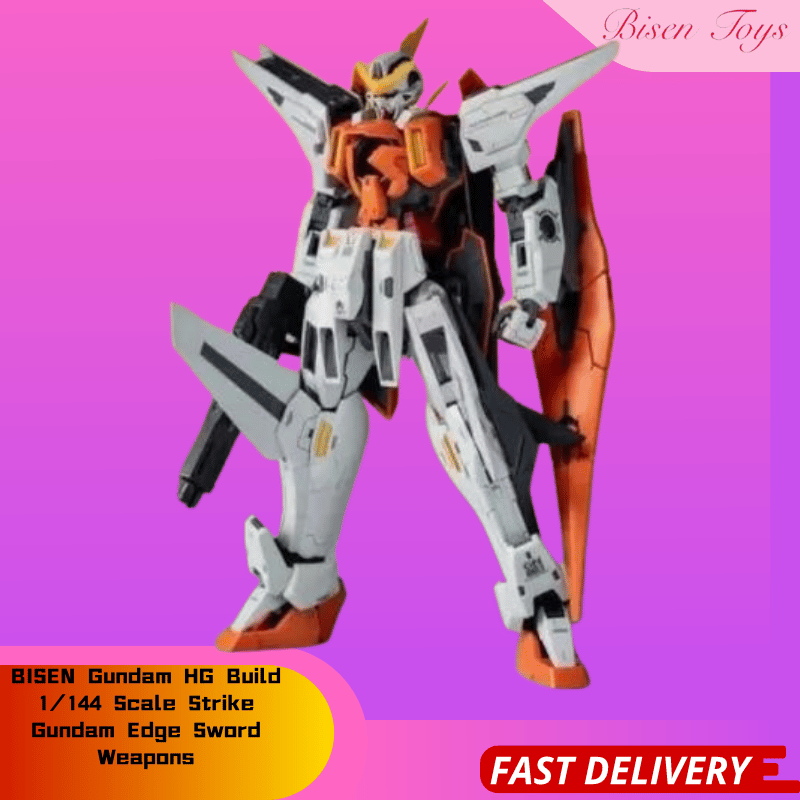 Bisen Gundam HG Build 1/144 Scale Strike Gundam Edge Sword Weapons ...