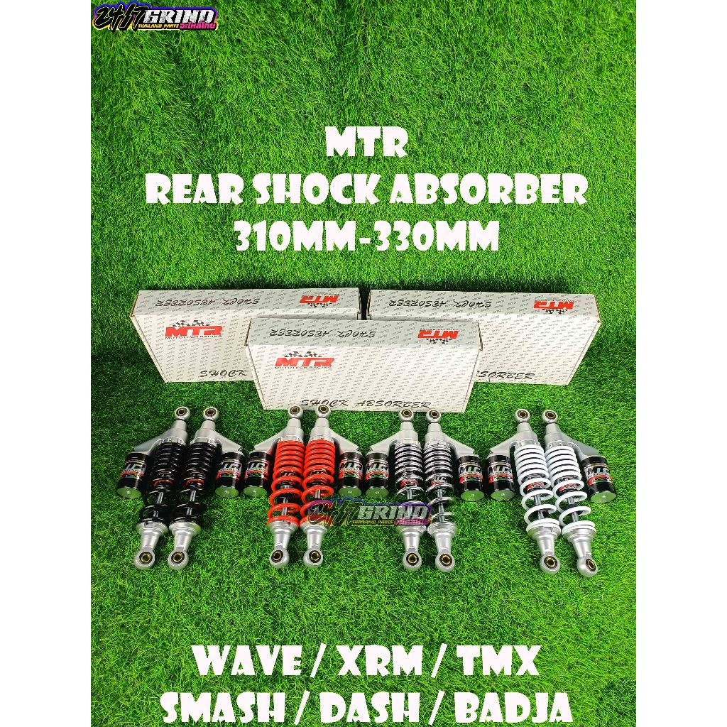 WAVE / RS / XRM / TMX / SMASH / BADJA UNIVERSAL MTR REAR SHOCK ABSORBER ...