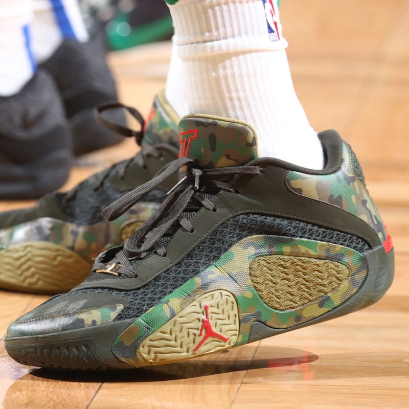 Jayson Tatum 2 Army Green NBA Finals Basketball Shoes For Men OEM ...