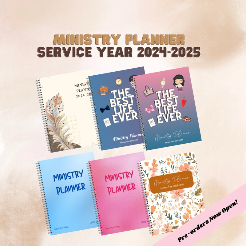 JW Service Year Planner Ministry Planner 2025 | Shopee Philippines