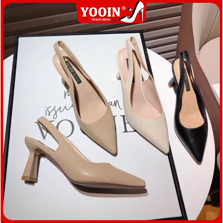 Korean High Heels Sandals Cone High Heels Work Temperament Wedding