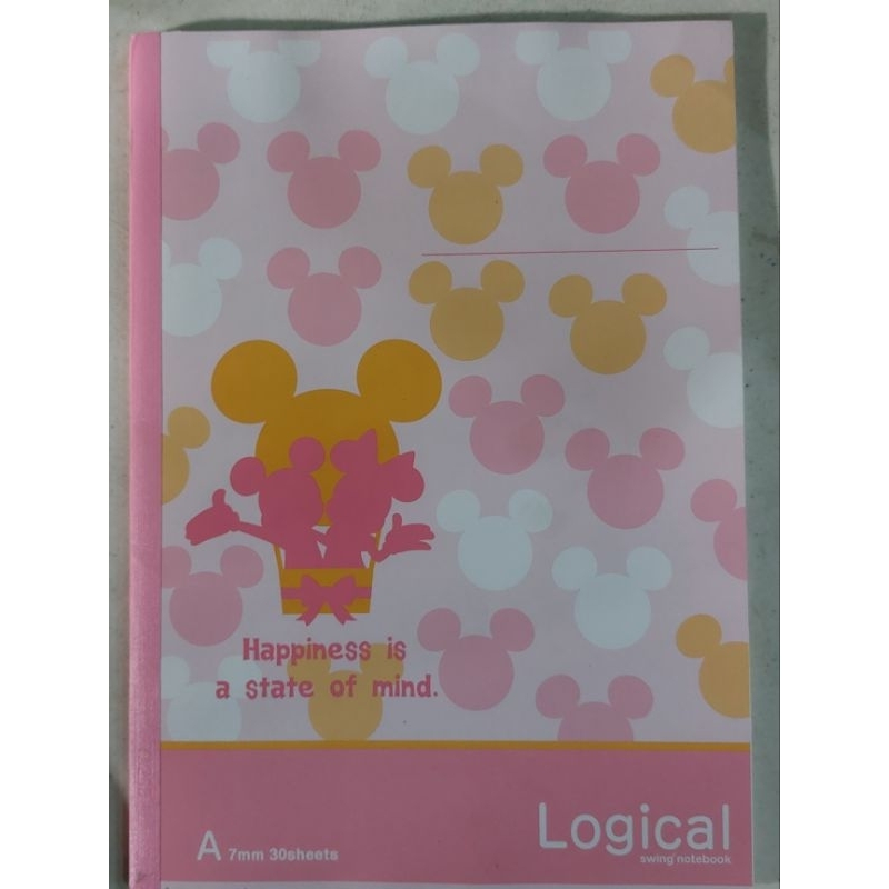 Logical Swing Notebook Mickey & Minnie Japan | Shopee Philippines