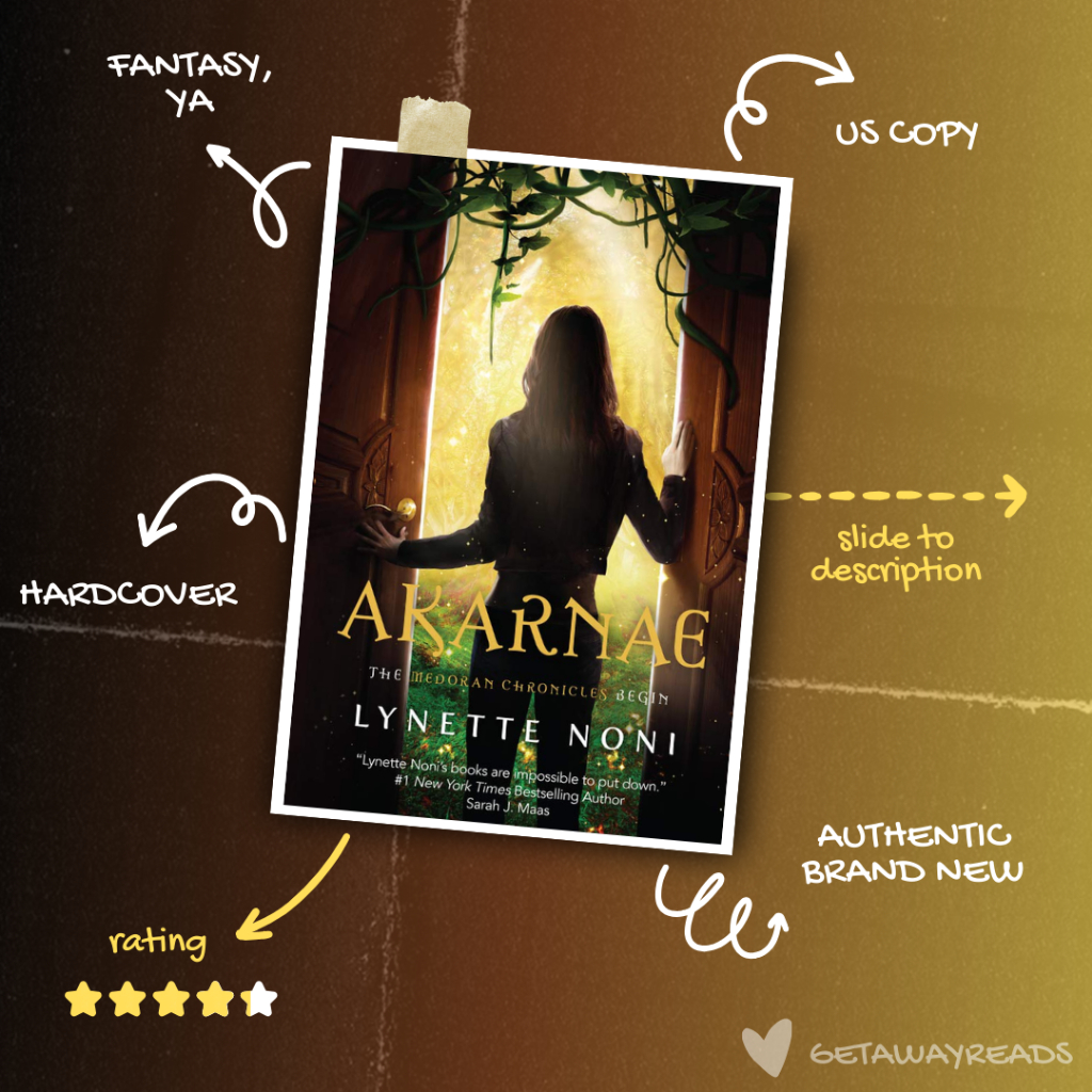 Akarnae (The Medoran Chronicles, 1) by Lynette Noni (Hardcover ...